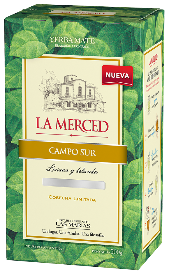 Yerba Maté La Merced Campo Sur 500g