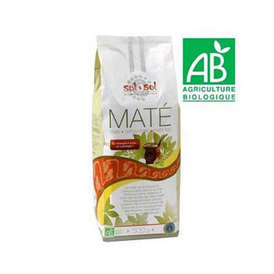 Pur yerba Maté Bio et équitable en sachet de 500g